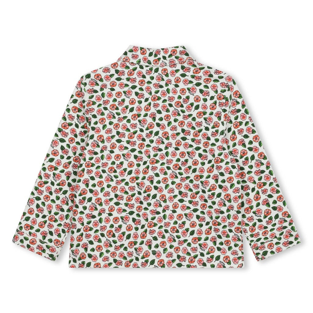 Kenzo Kids Boke Floral Print Button Front Jacket – Kids21