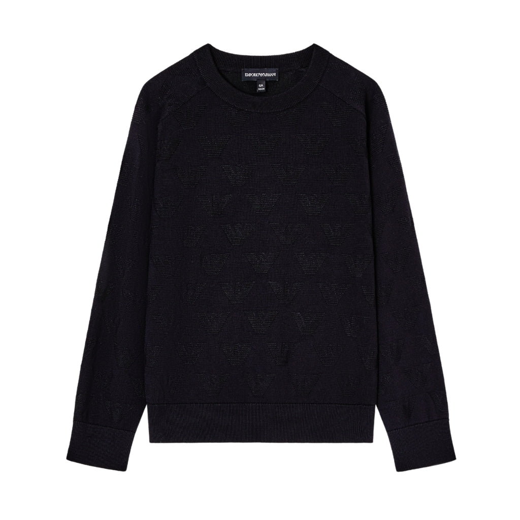 Emporio Armani Junior Logo Sweater – Kids21